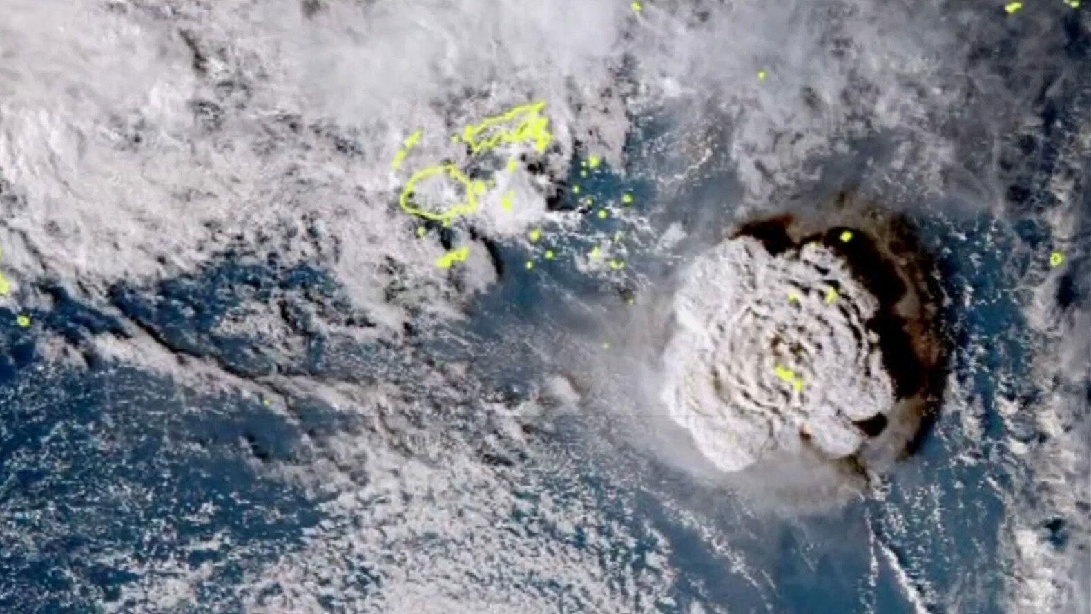 ¿Qué Sucedió con la Explosión del Volcán Tonga?
