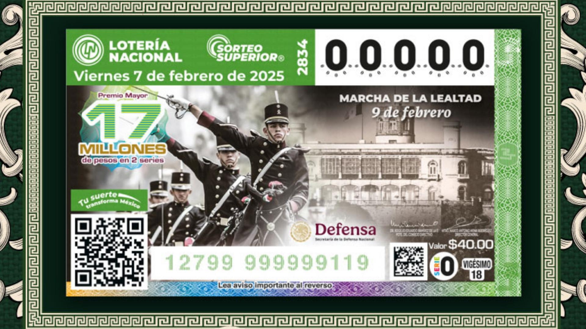 Premio Mayor: Resultados Lotería Nacional 7 de Febrero 2025, Número ...