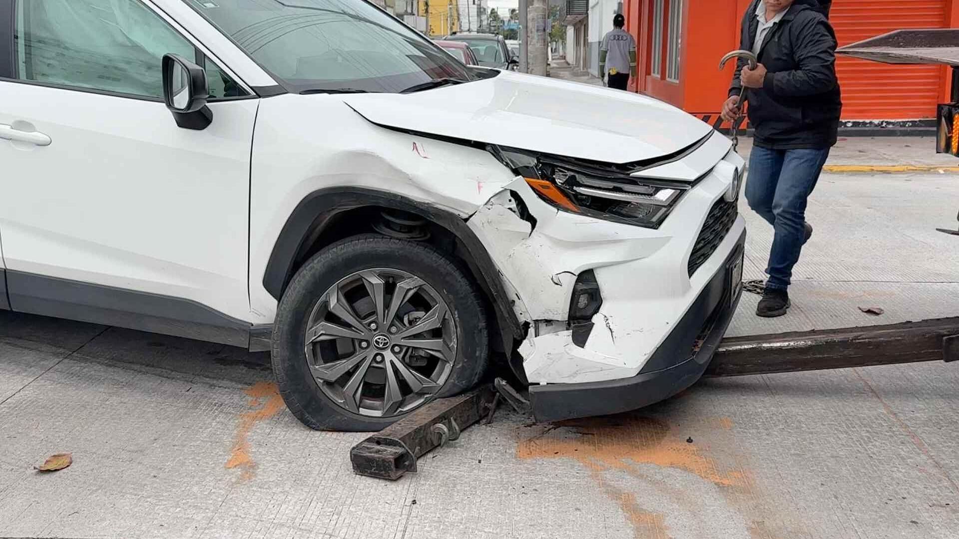Choques Simultáneos Dejan Una Persona Lesionada en la Colonia Ricardo ...