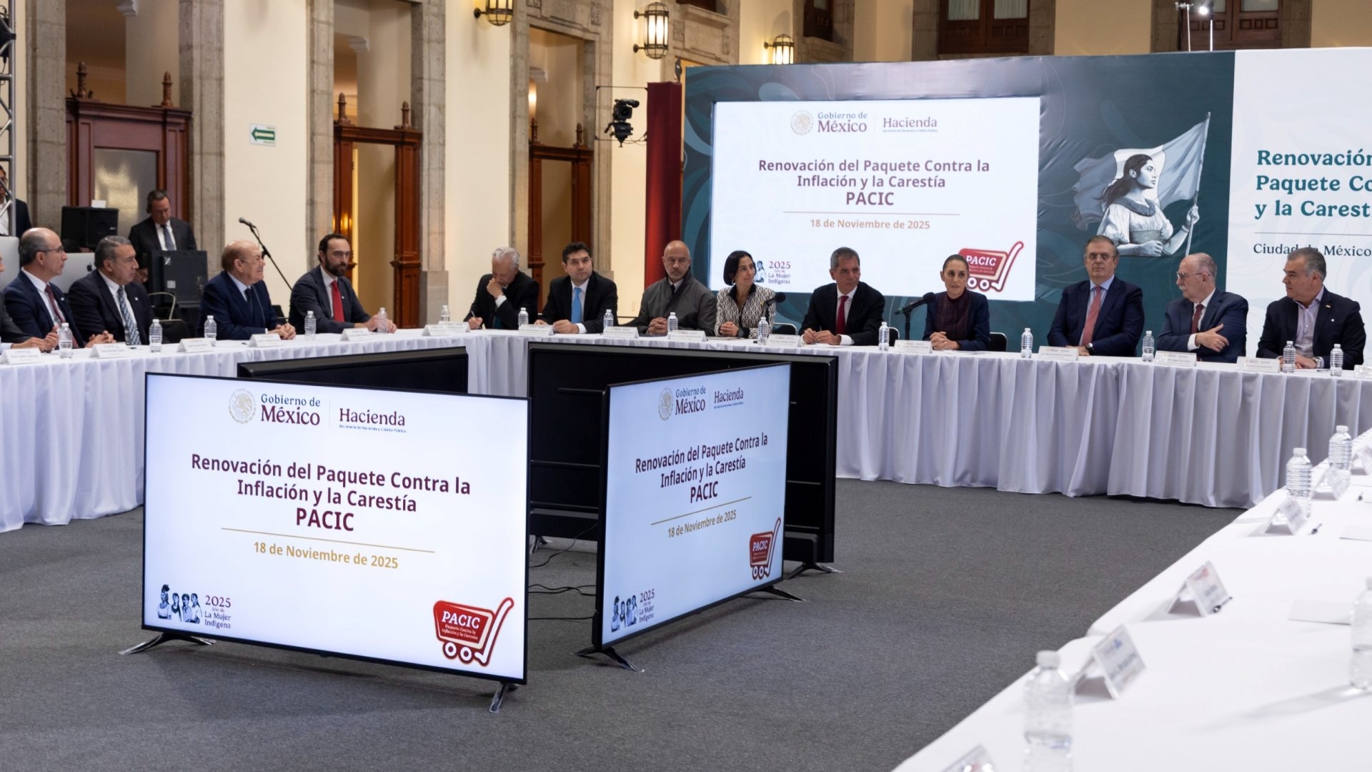 Sheinbaum Firma Acuerdo PACIC con Empresarios: Así Queda el Precio de ...