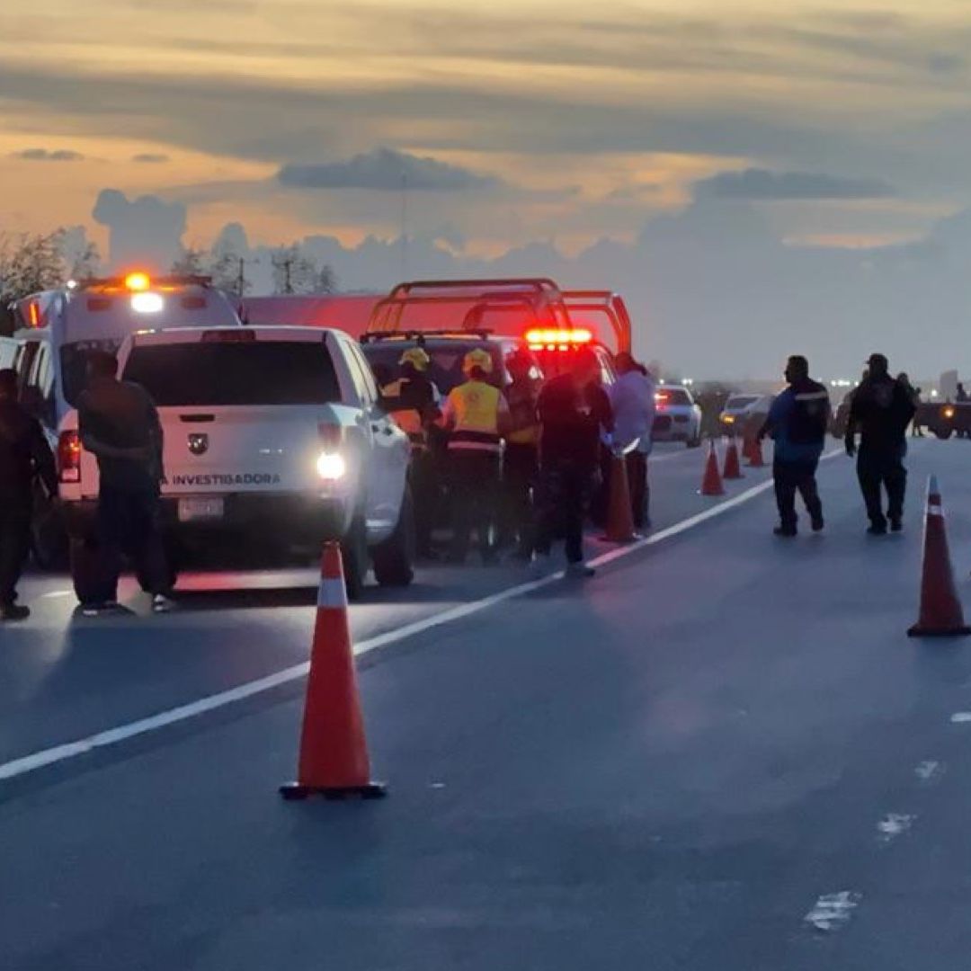 Motociclista fallece tras ser embestido por camioneta en Reynosa