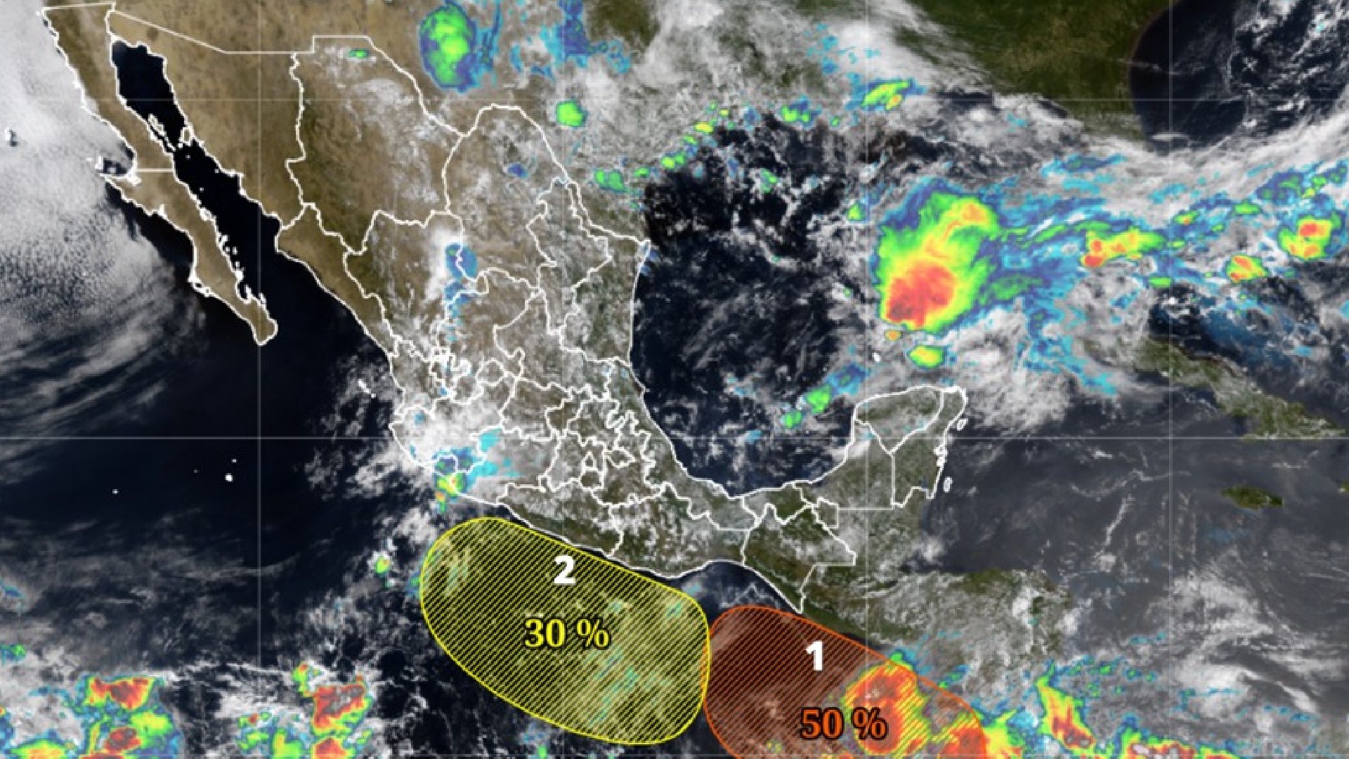 Tormenta Amanda no amenaza Jalisco, pero lluvias intensas