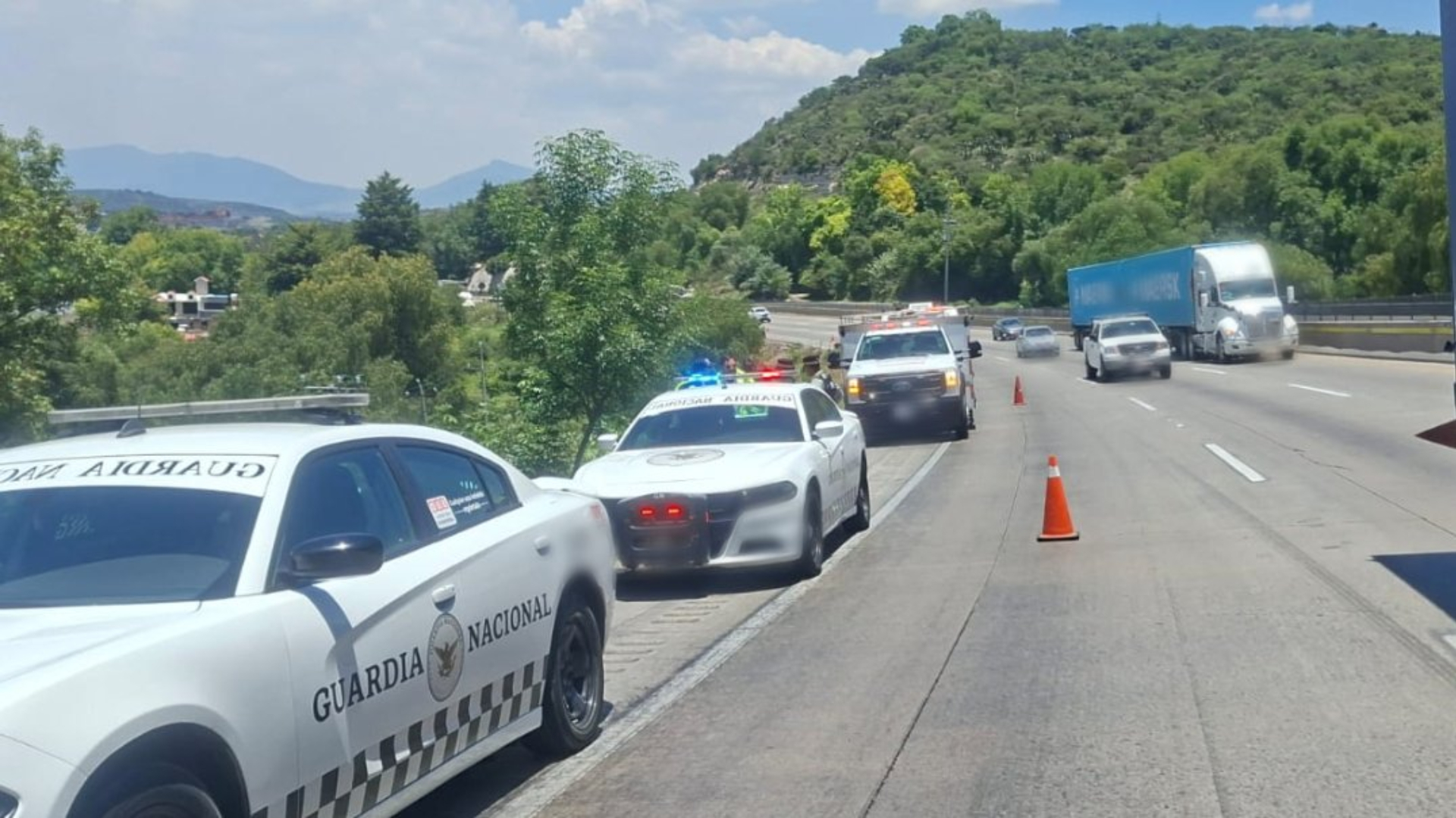 Estado del tráfico en la México-Querétaro este miércoles