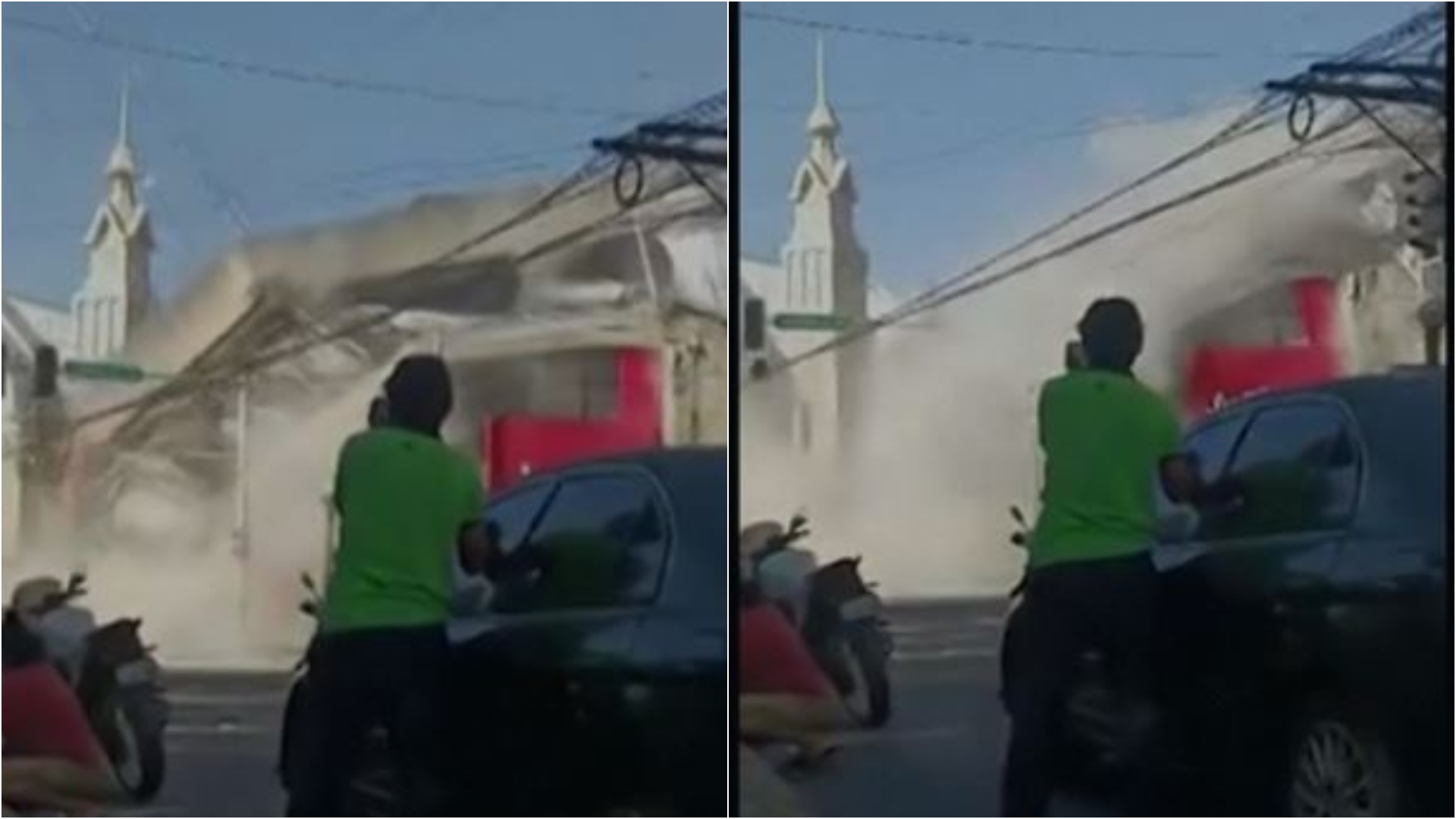 Terremoto en Filipinas: Captan Momento Exacto en el que Colapsa ...